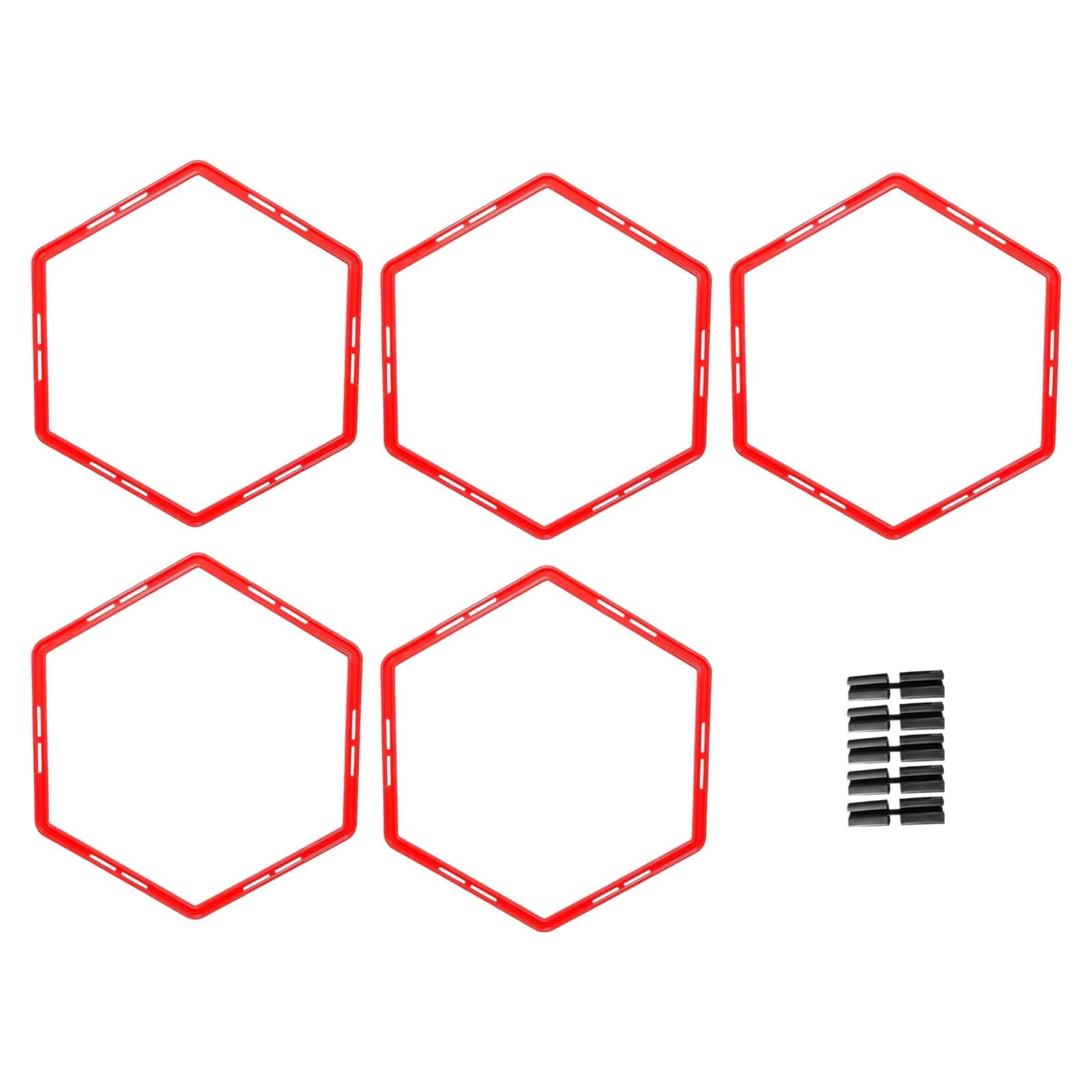 amleso 5 Pieces Agility Rings Agility Footwork Training Home Gym ...