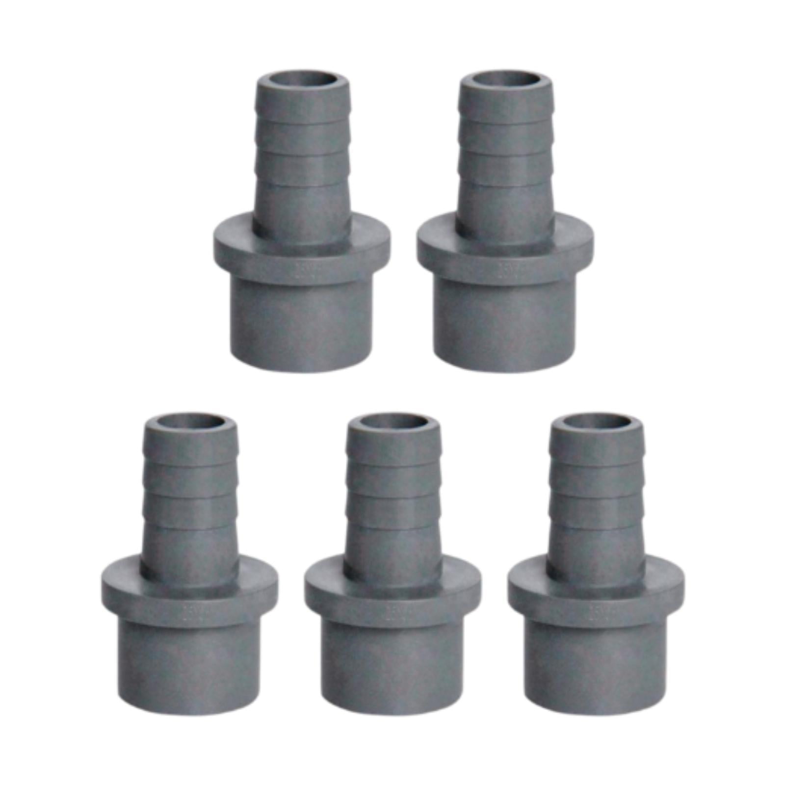 amleso 5Pcs PVC Pond Pool Hose Pipe Adaptors Hosetail Connector ...