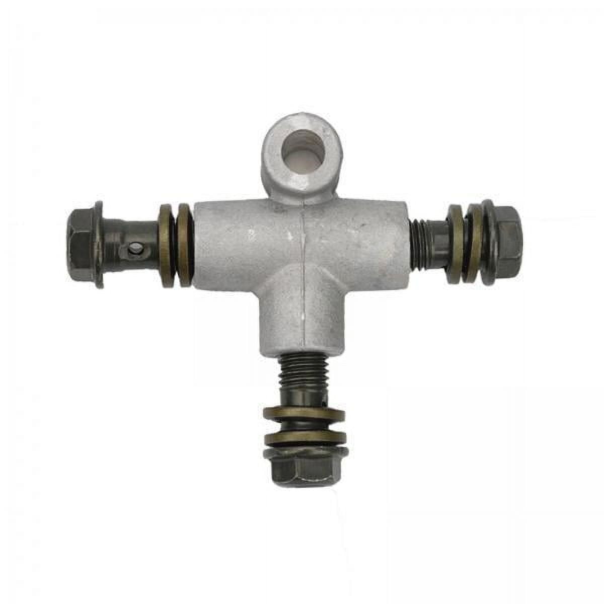 amleso 5x T Shape Brake Line Tee M10 Beach Kart Brake Hose System Parts ...