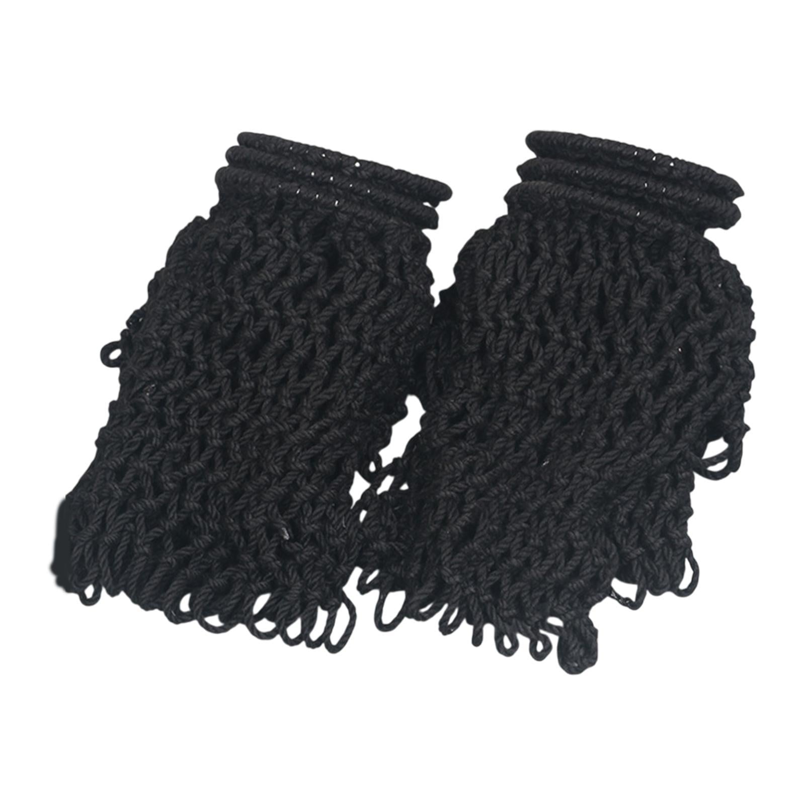 amleso 6 Pieces Billiard Pool Table Pockets Netting Set Sports ...