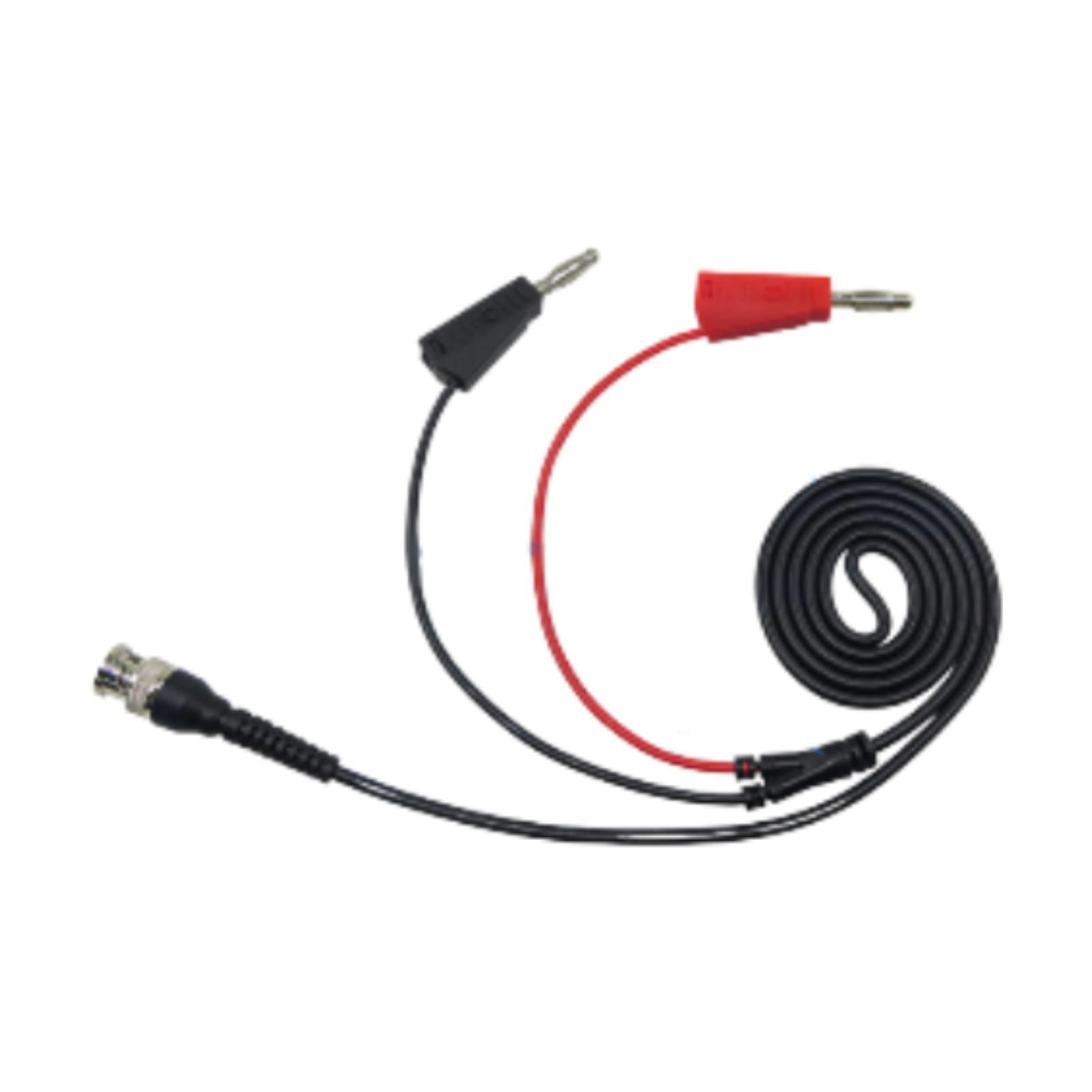 amleso BNC to Double 4mm Banana Cable 120cm Line to Test Signals Probes ...