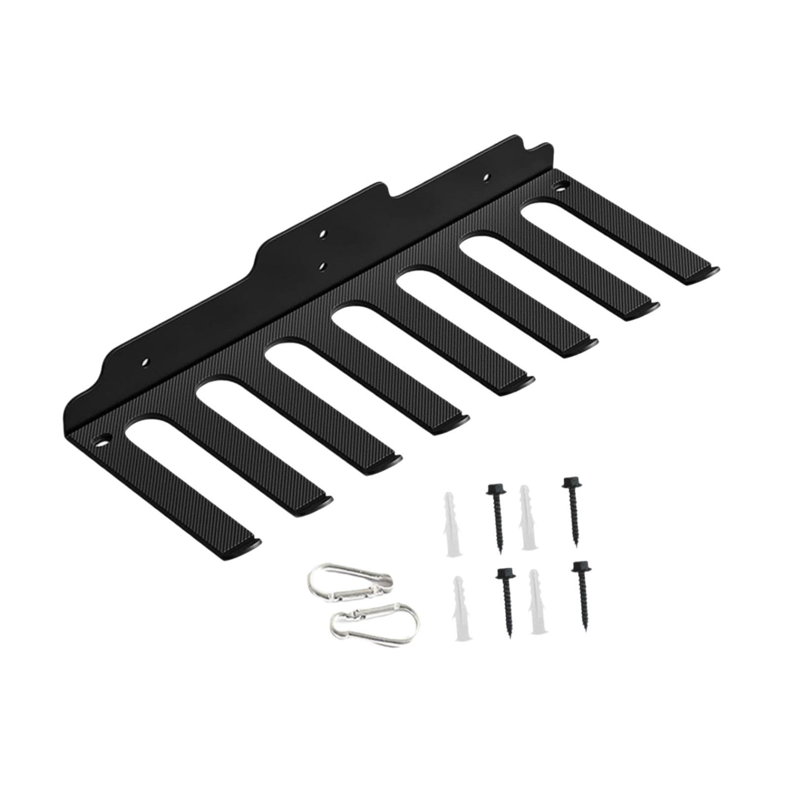 amleso Barbell Rack Wall Mount Barbell Mount Rack Sturdy Weight Bar ...