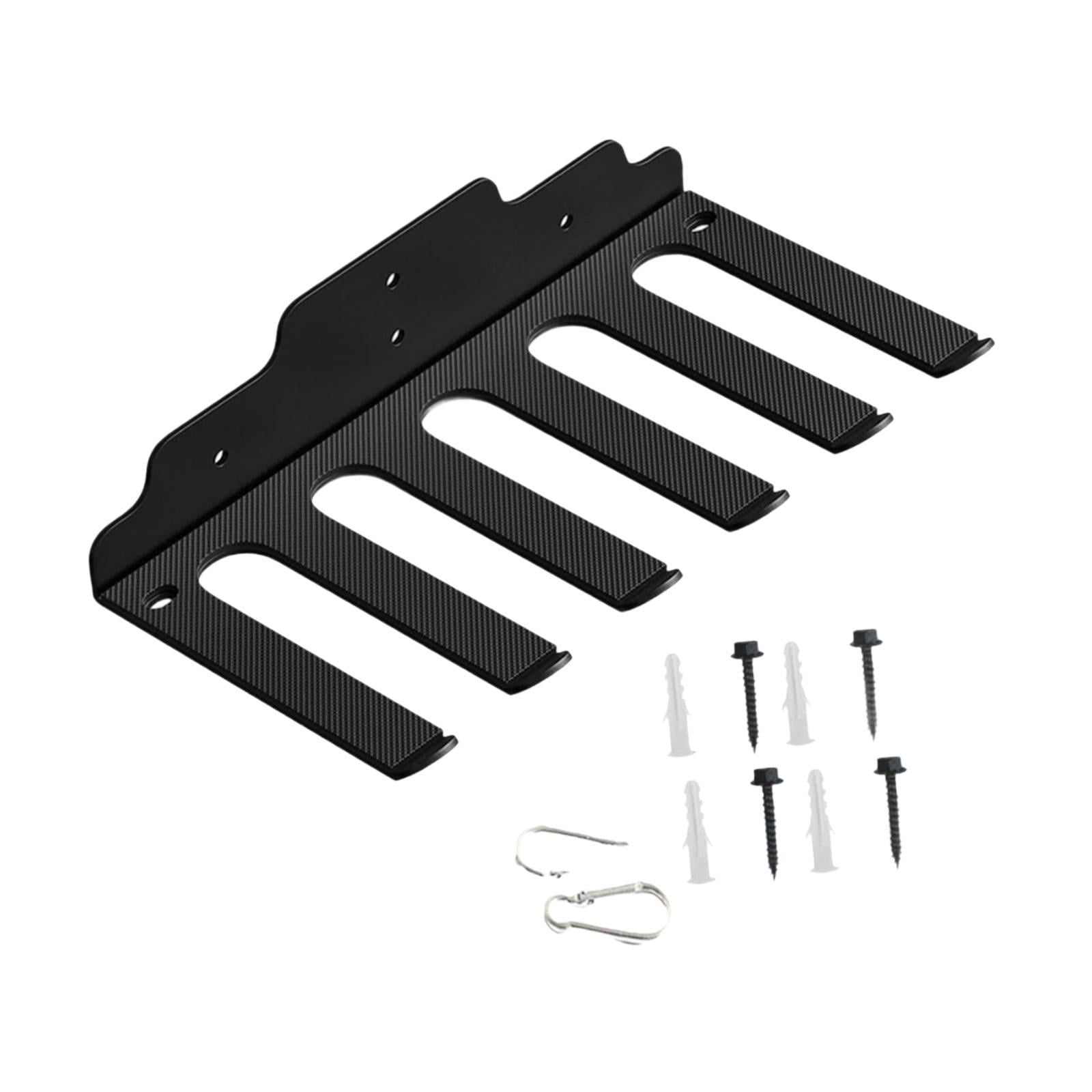 amleso Barbell Rack Wall Mount Barbell Mount Rack Sturdy Weight Bar ...