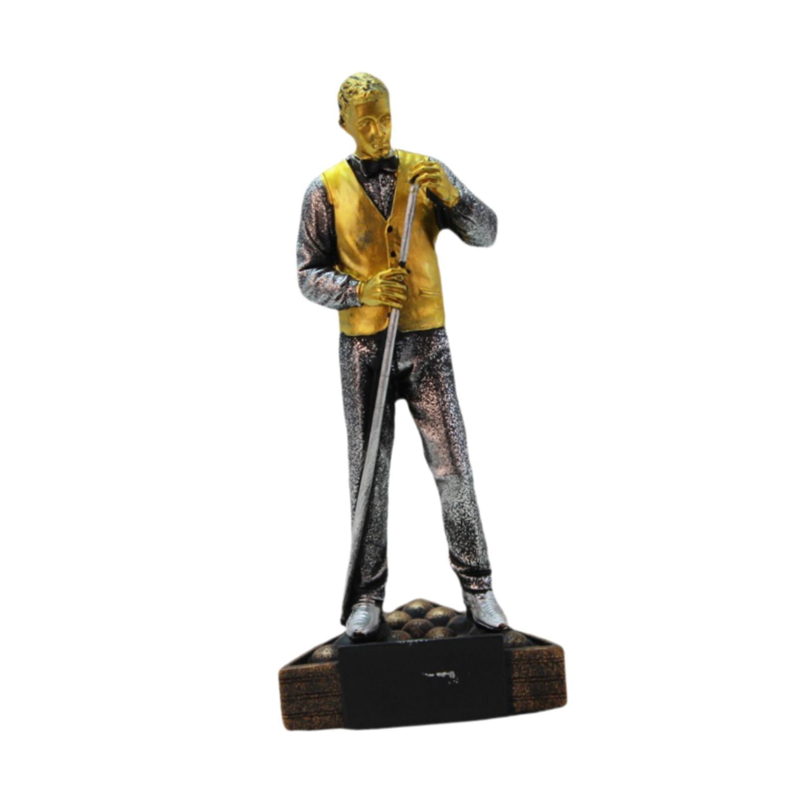 amleso Billiards Award Trophy Billiards Player Figurine Sculpture ...