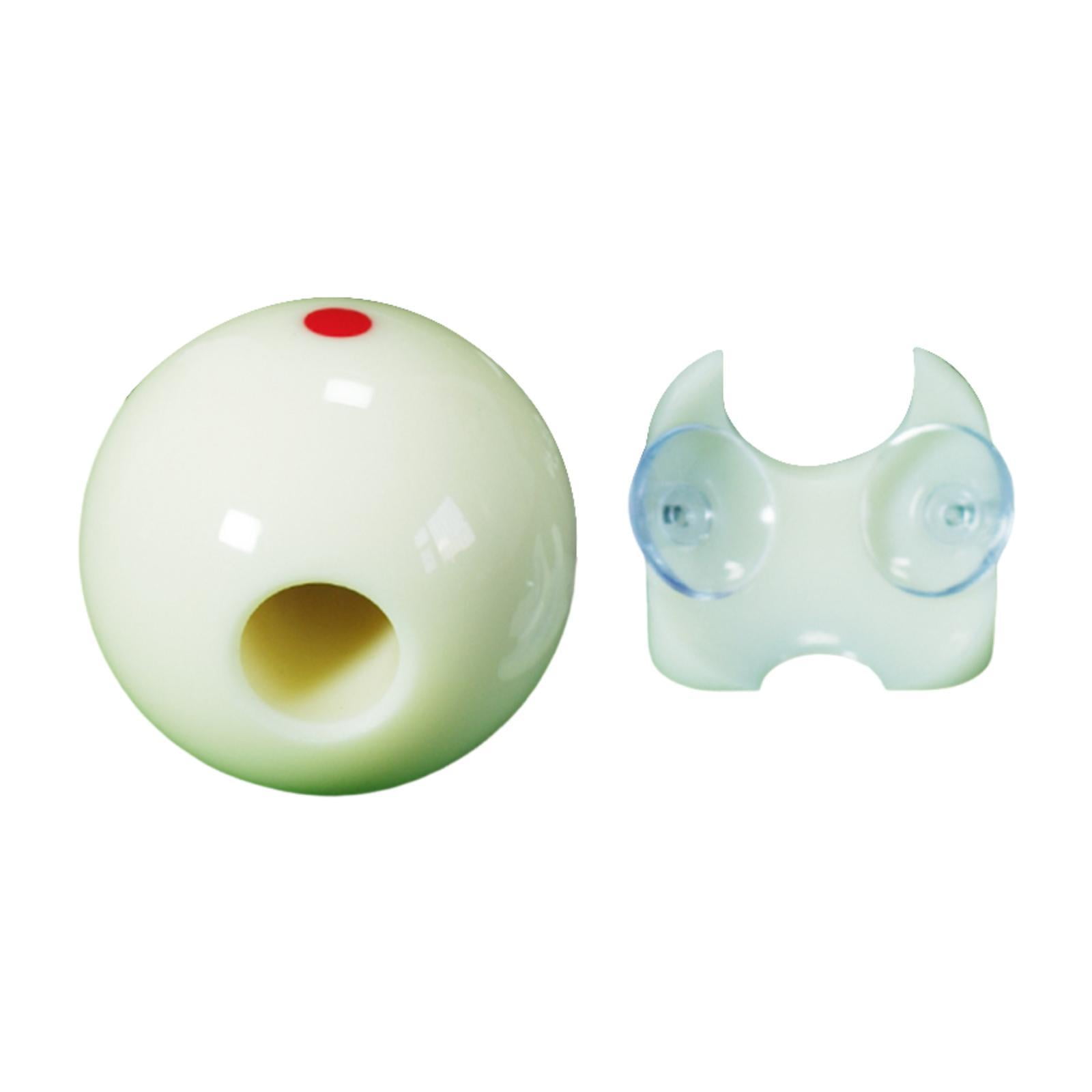 amleso Billiards Cue Ball with Hole, Billiard Rod Stroke Exerciser for ...