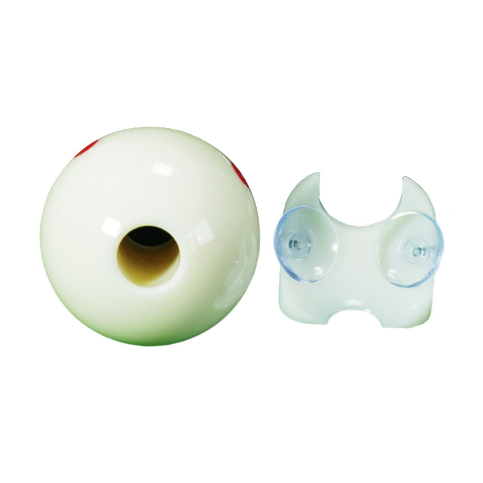 amleso Billiards Cue Ball with Hole, Billiard Rod Stroke Exerciser for ...