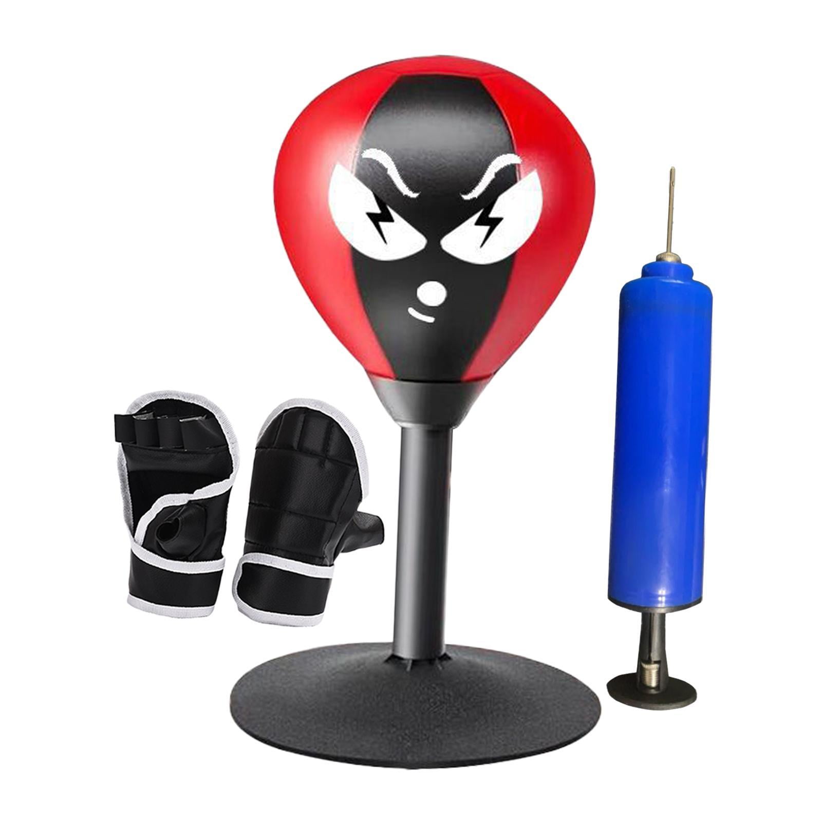 amleso Boxing Reaction Ball with Stand Professional Suction Cup Base ...