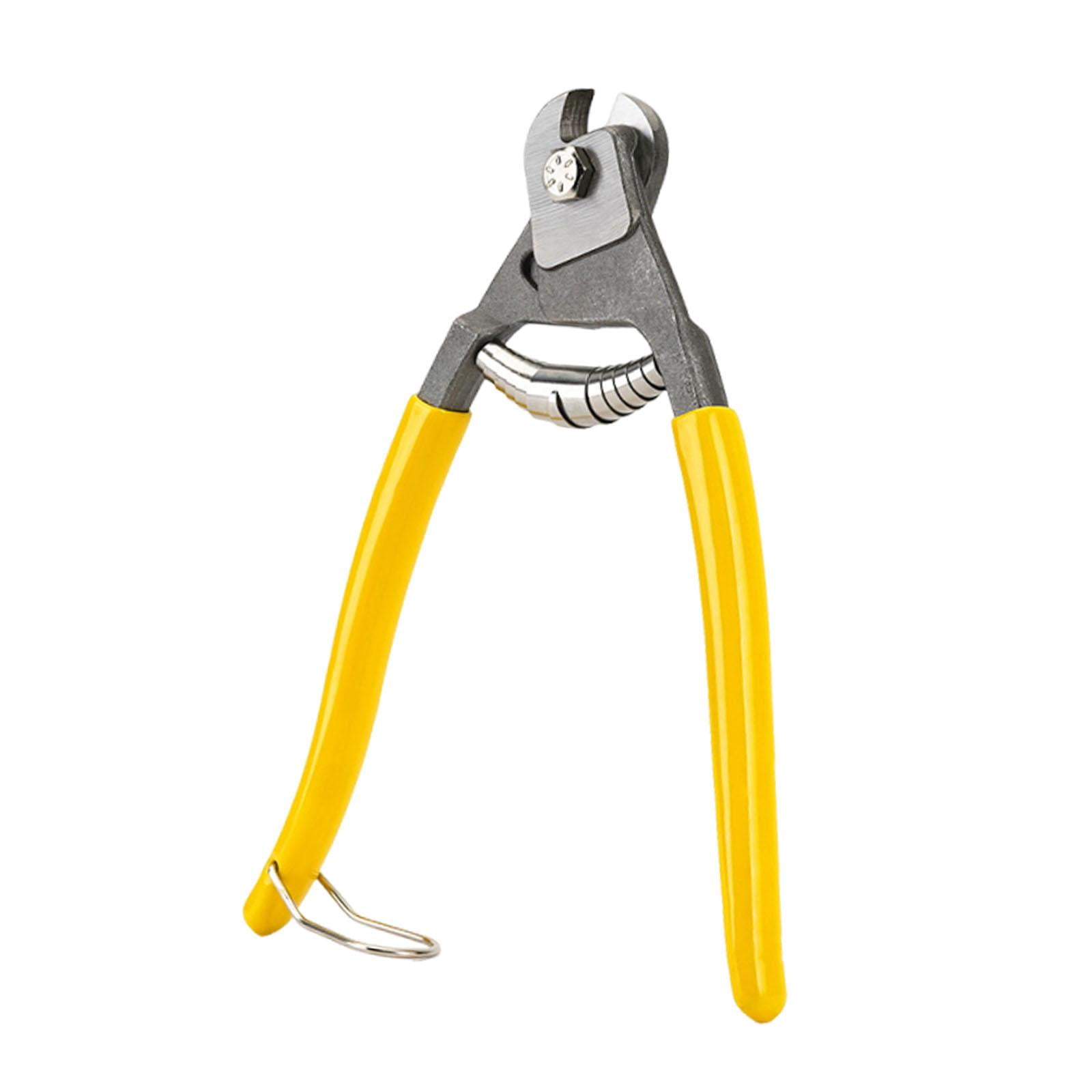 amleso Cable Cutter Wire Cutter Alloy Steel Non Slip Grip Heavy Duty ...