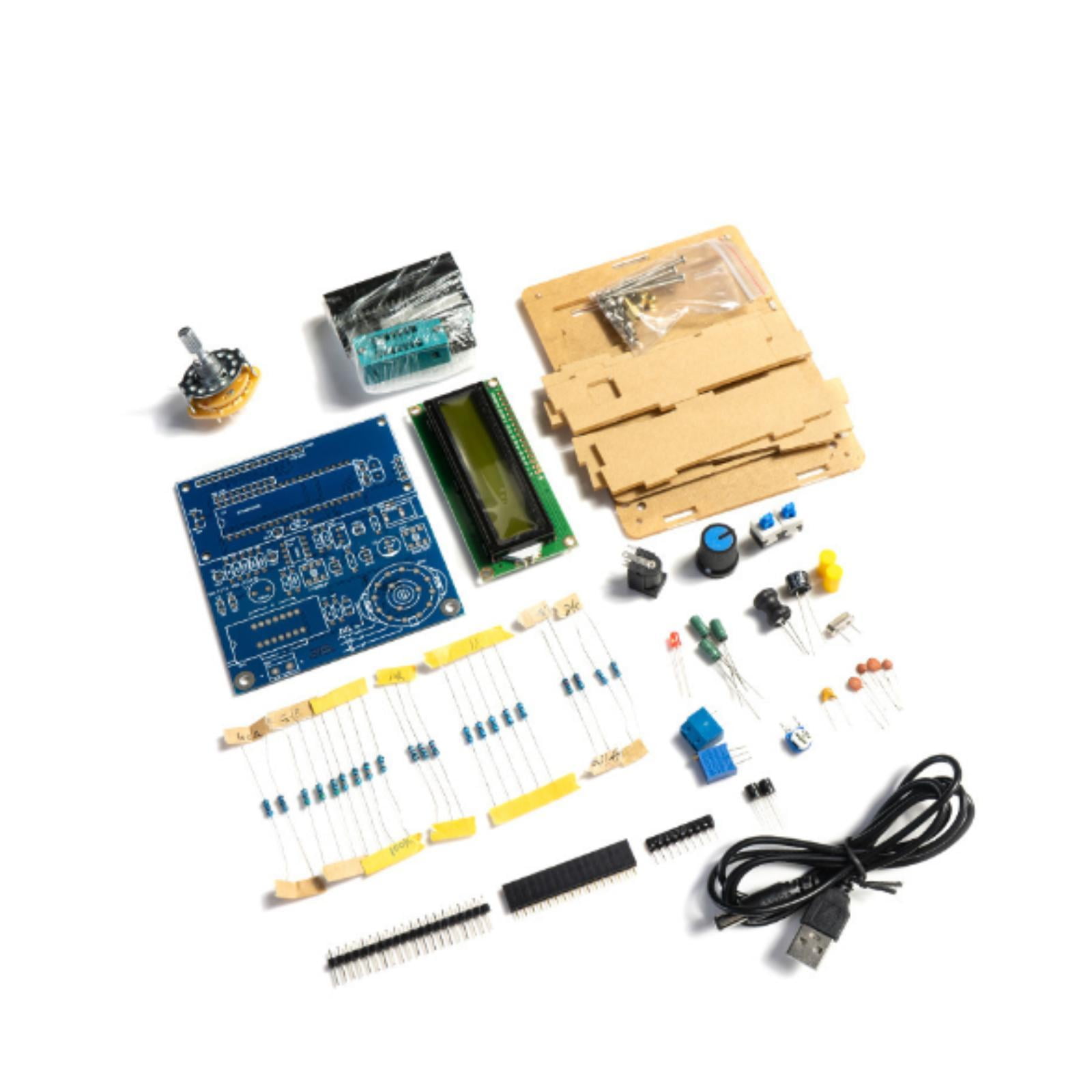 amleso Capacitance Inductor Meter Electronic DIY Kit Digital Display ...