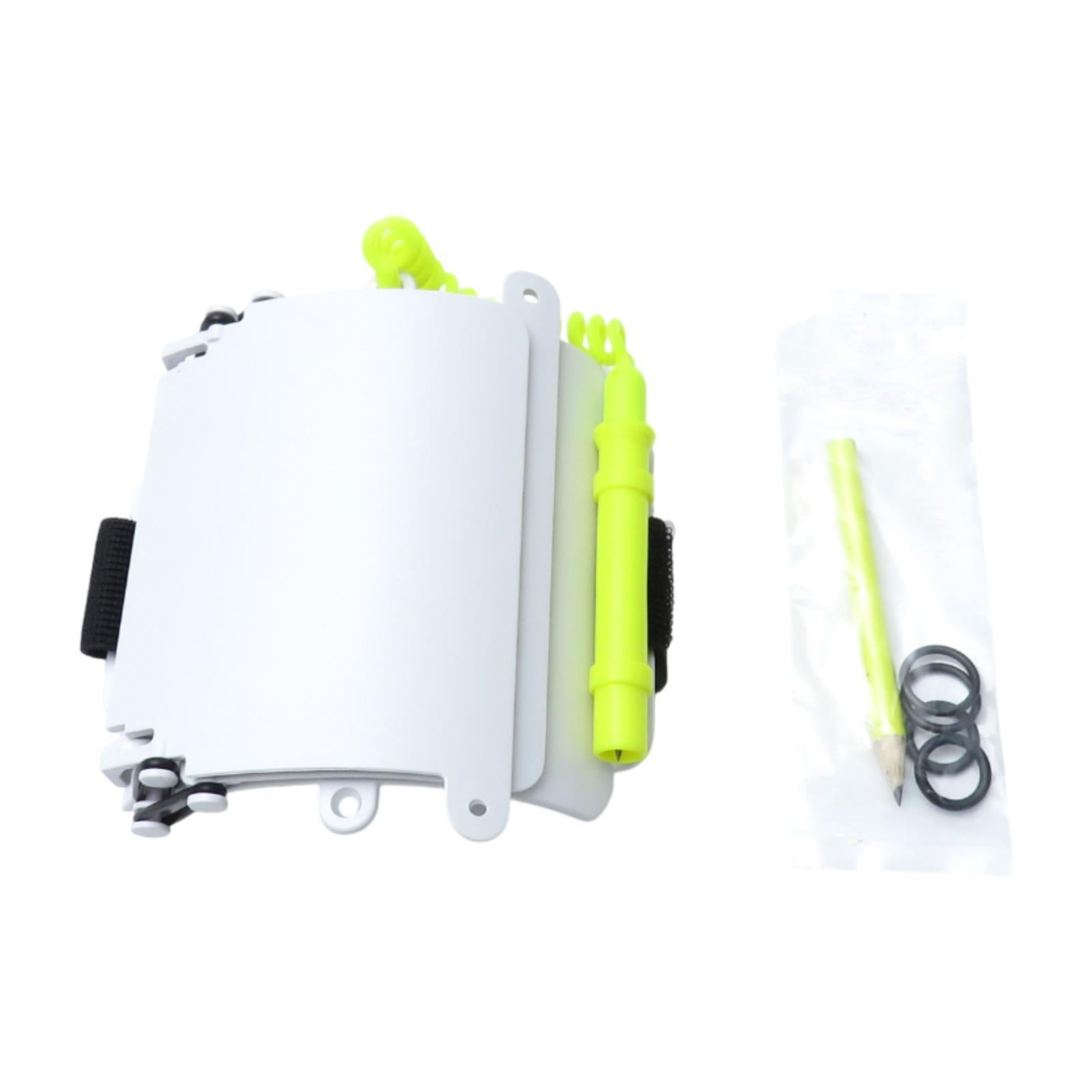 amleso Diving Writing Slate Replaceable Pencil with 4 O Rings Writing ...