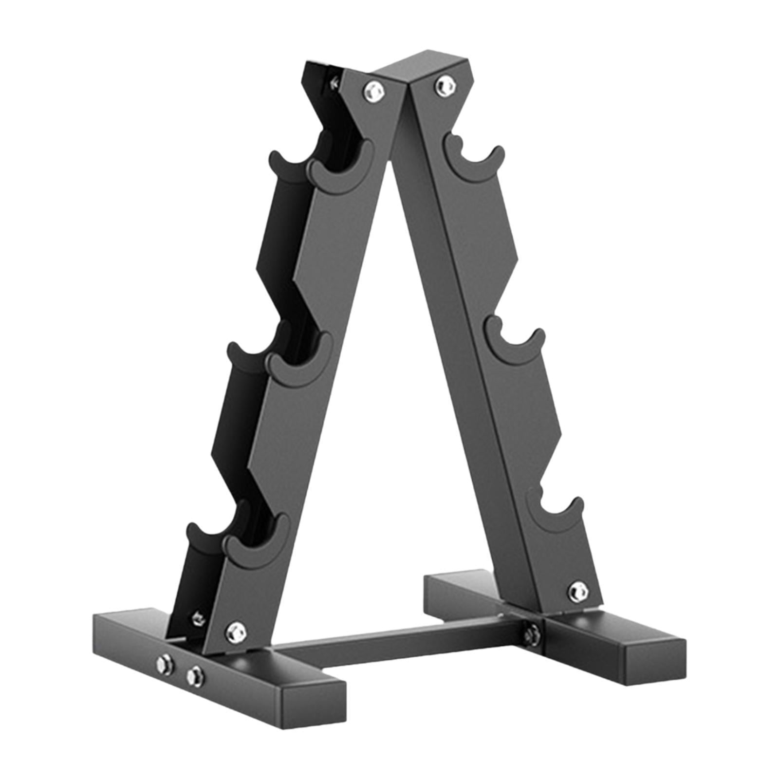 amleso Dumbbell Rack Dumbbell Rack Organizer 3 Tier Weight Lifting ...