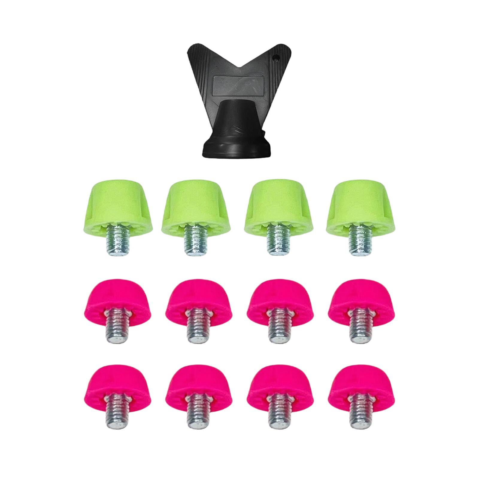 amleso Football Boot Turf Nylon Stable M5 Threading Screw with Wrench ...