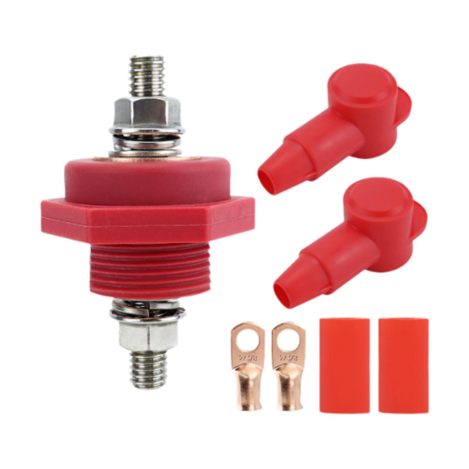 amleso Generic 3/8in thru Panel Battery Terminal Connector, Directly ...