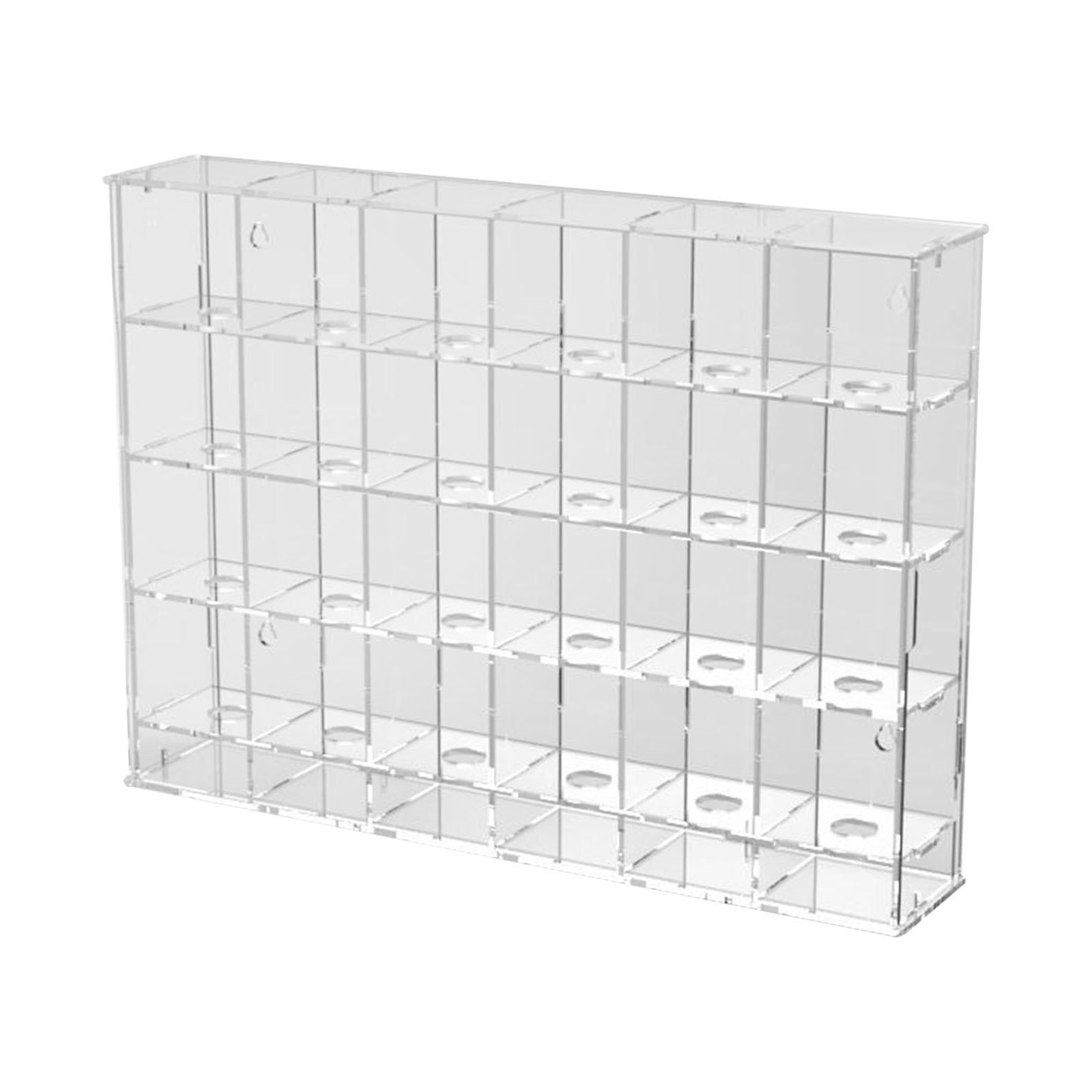 amleso Golf Ball Display Case Cabinet Wall Mounted Protection Golfer's ...