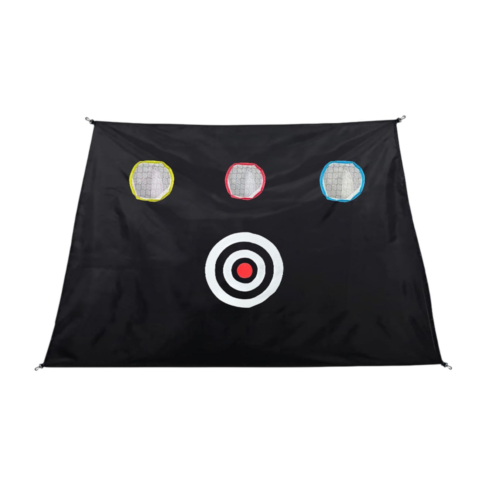 amleso Golf Practice Net Target Cloth Hitting Cage Easy Setup ...