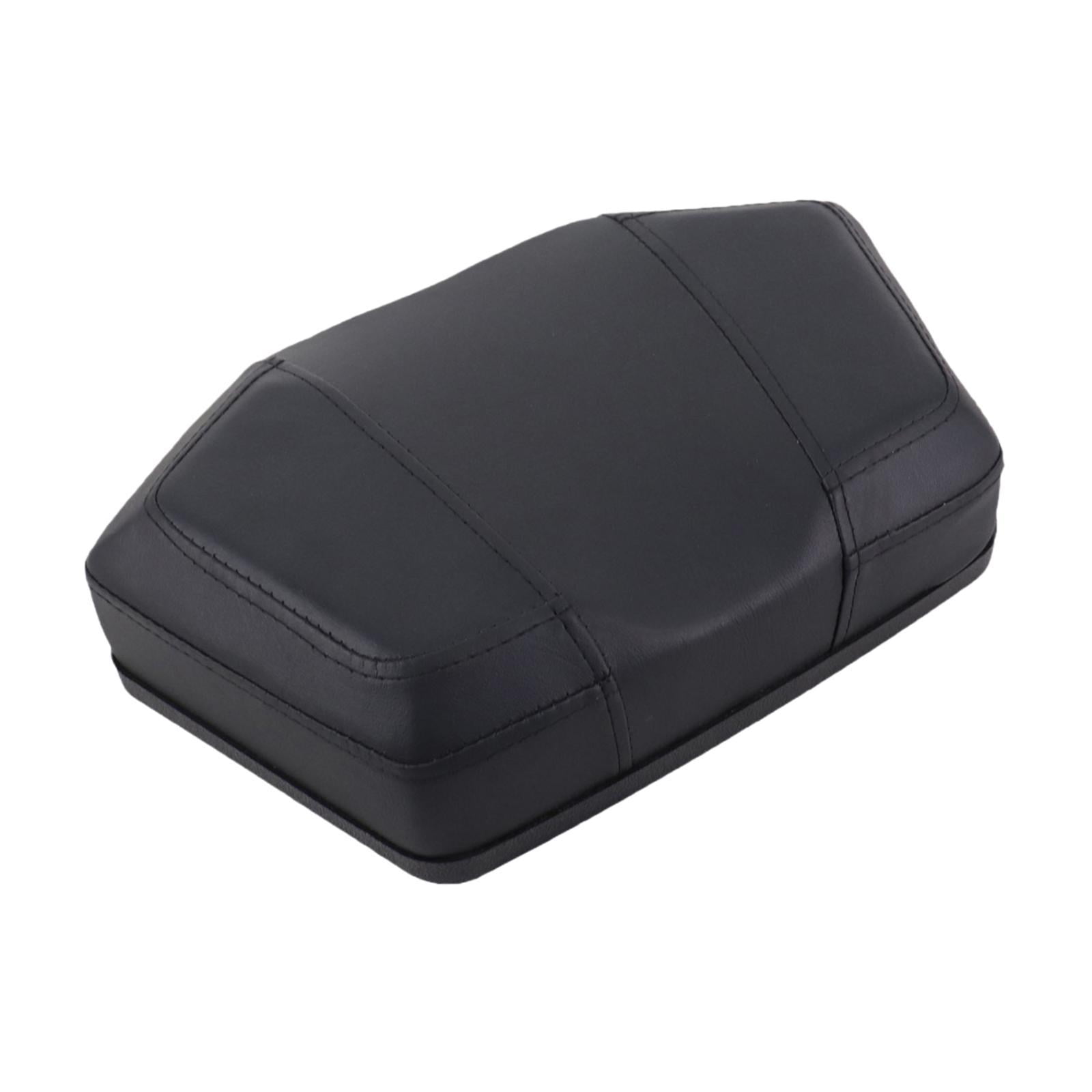 amleso Motorcycle Back Cushion, Rear Pad Saddlebag Trunk Passenger ...
