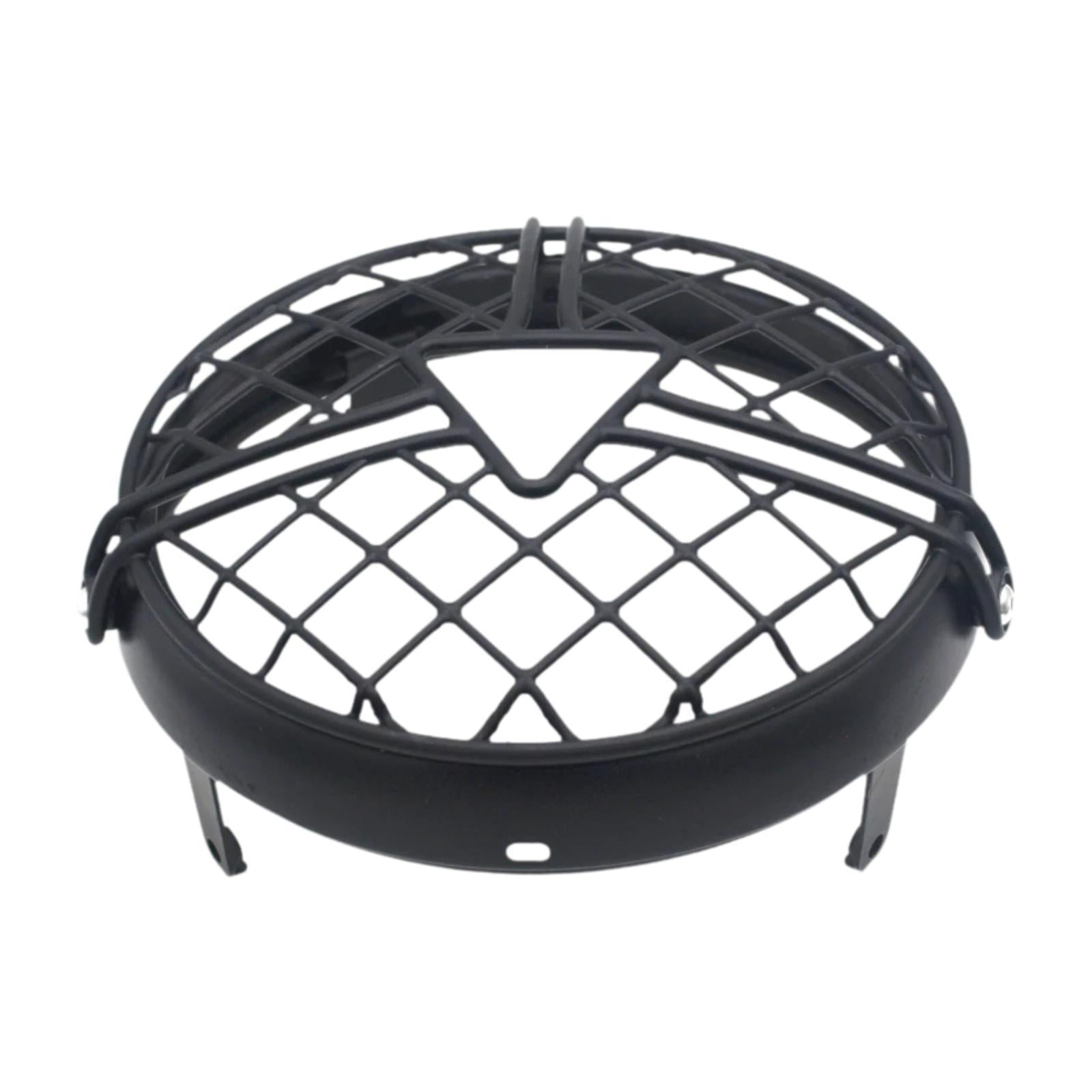 amleso Motorcycle Headlight Grill Cover Motor Headlight Grille ...