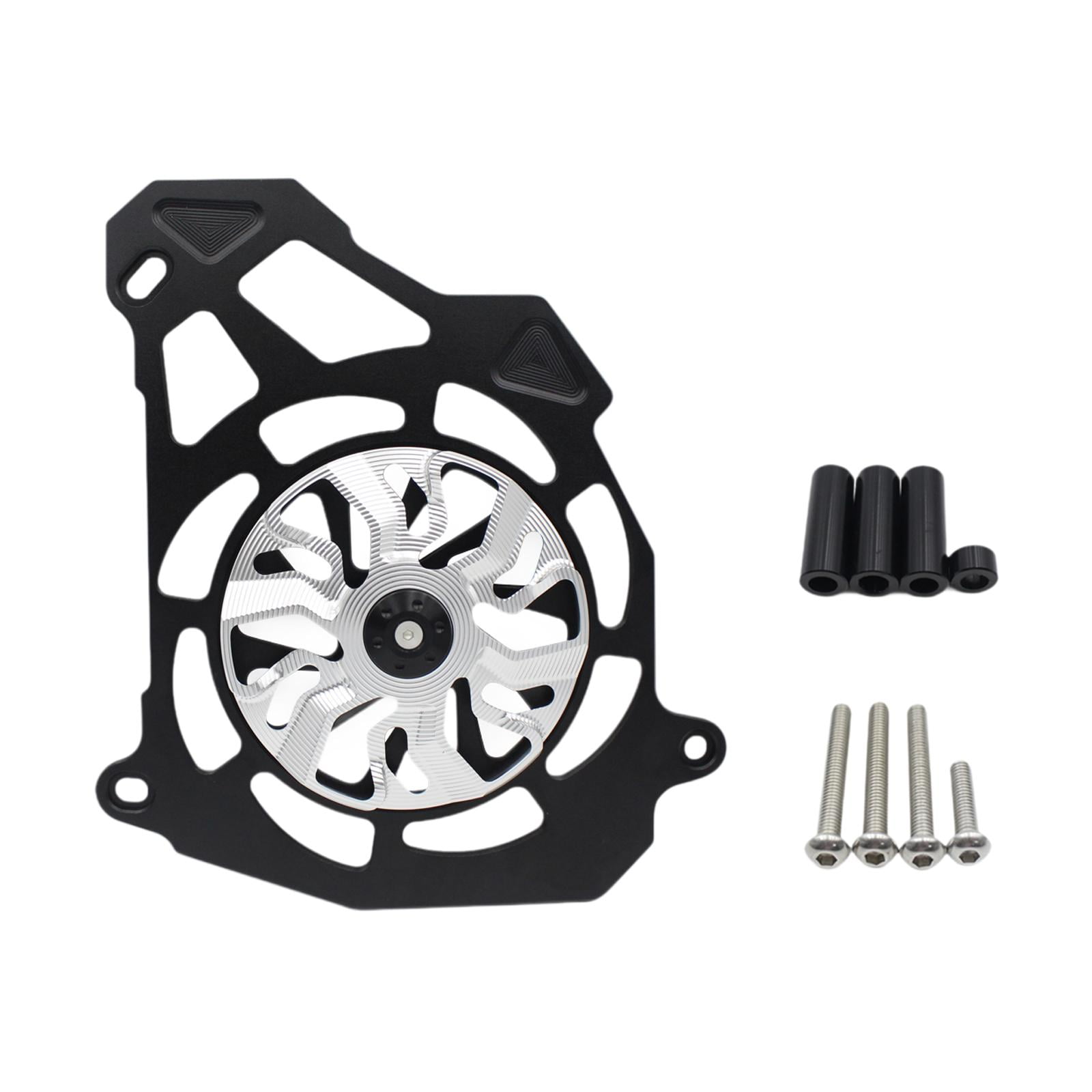 amleso Motorcycle Rotary Fan Cover Radiator Cover for Nmax155 2016-2023 ...