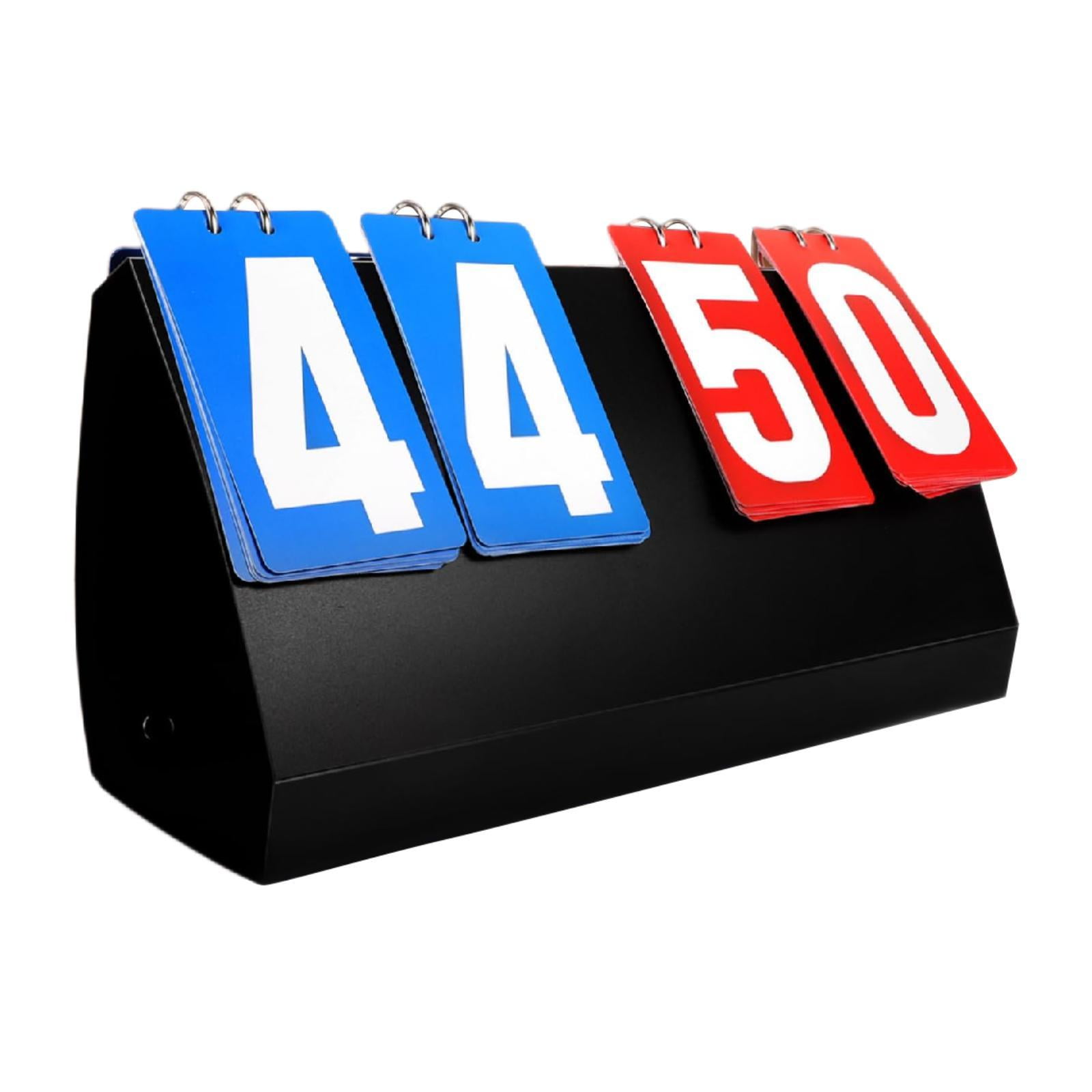 amleso Multi Sports Scoreboard 4 digits Table Score for Basketball ...