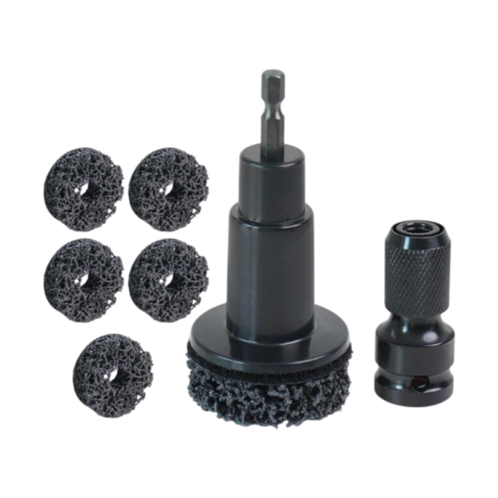 amleso Rust Removal Wheel Hub Tool Car Detailing Tool Removes Dust Oil ...