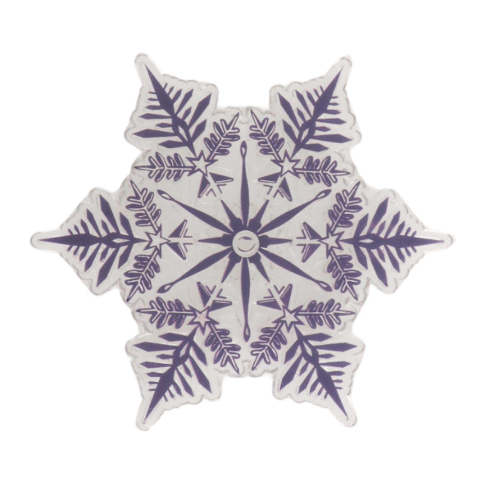 amleso Snowboard Stomp Pad Snowflake Stomp Pad Non Slip Transparent 3D ...