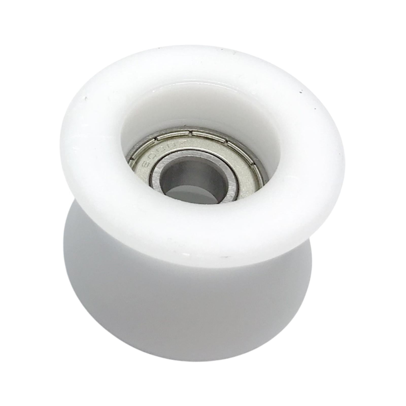 amleso U Groove Pulley Wheel Rolling Ball Bearing Stable Smooth Rope ...