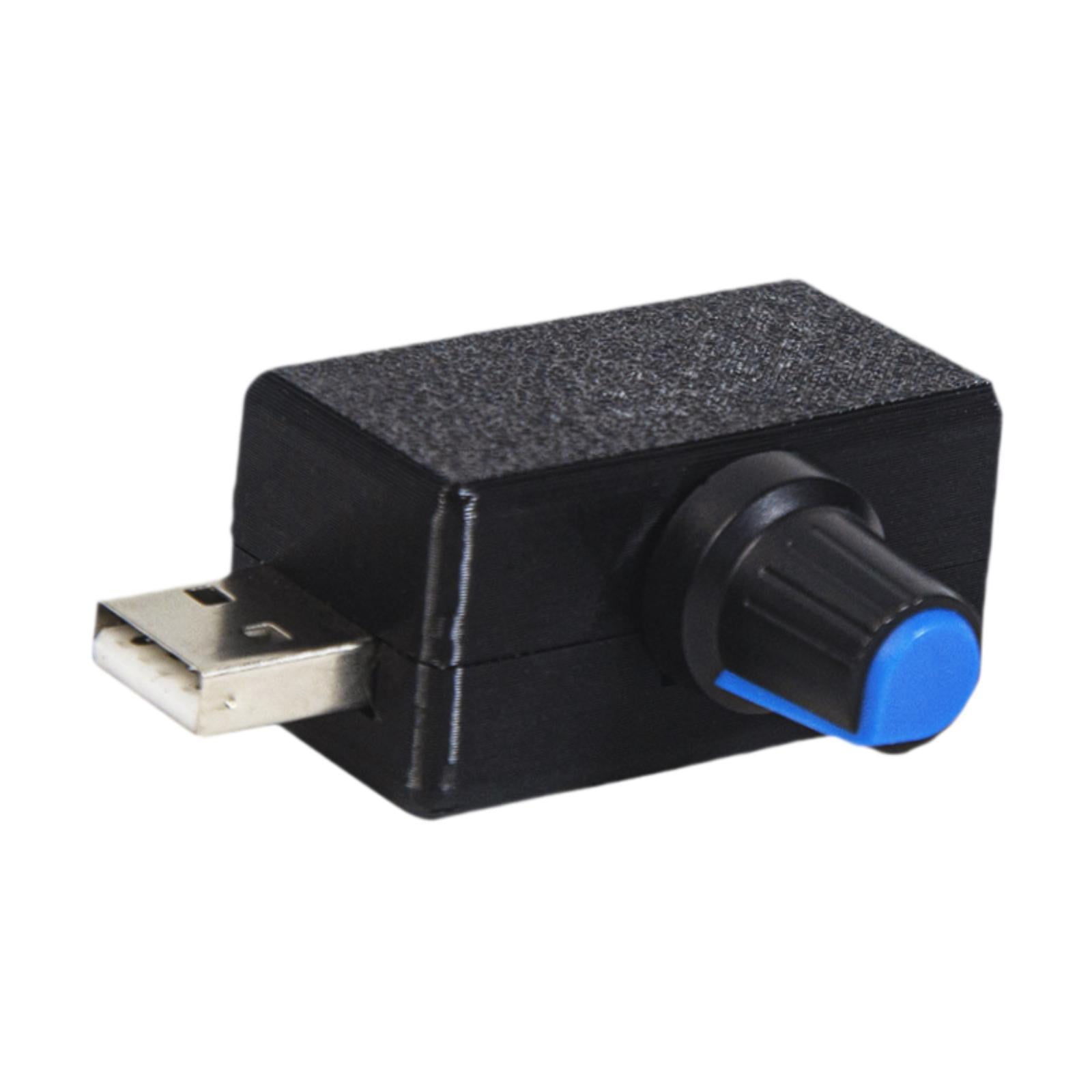 amleso USB Fan Governor Easy to Use Knob to Adjust DIY Small 5 W ...