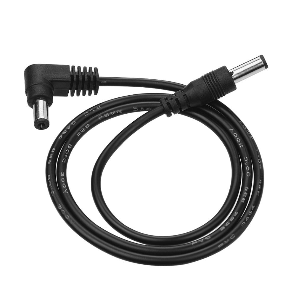 ammoon 1 Way Right Angle Daisy Chain Power Line Cable 18V 2A for Guitar ...