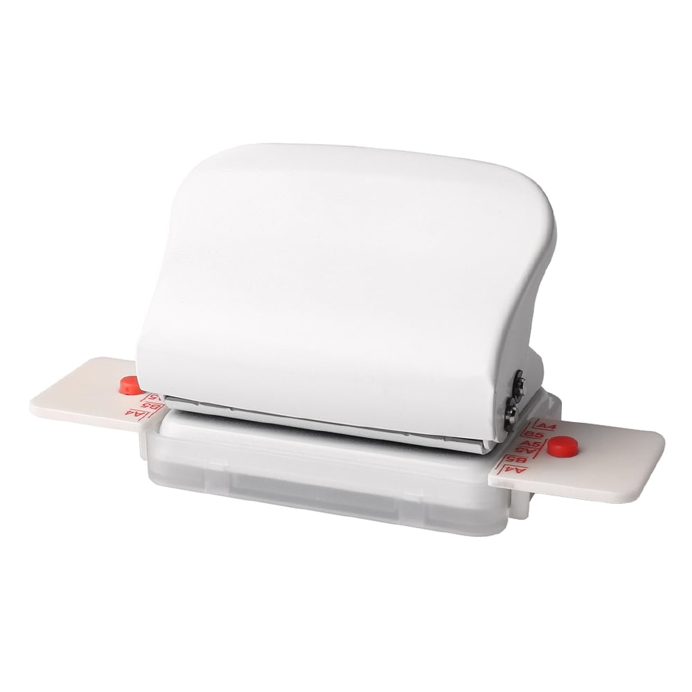 ammoon 6 Hole Paper Punch, Metal Handheld Hole Puncher for A4 A5 B5 ...
