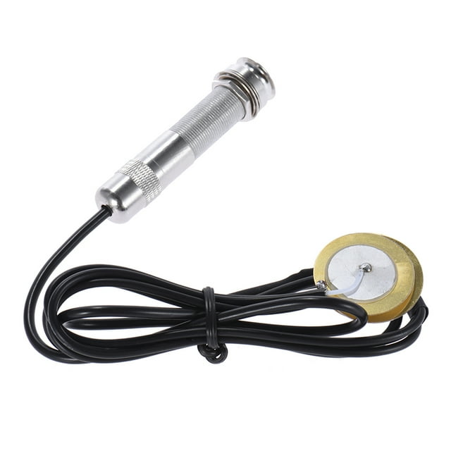 ammoon Acoustic Guitar Pickup, 3 Transducers, Electric Acoustic ...