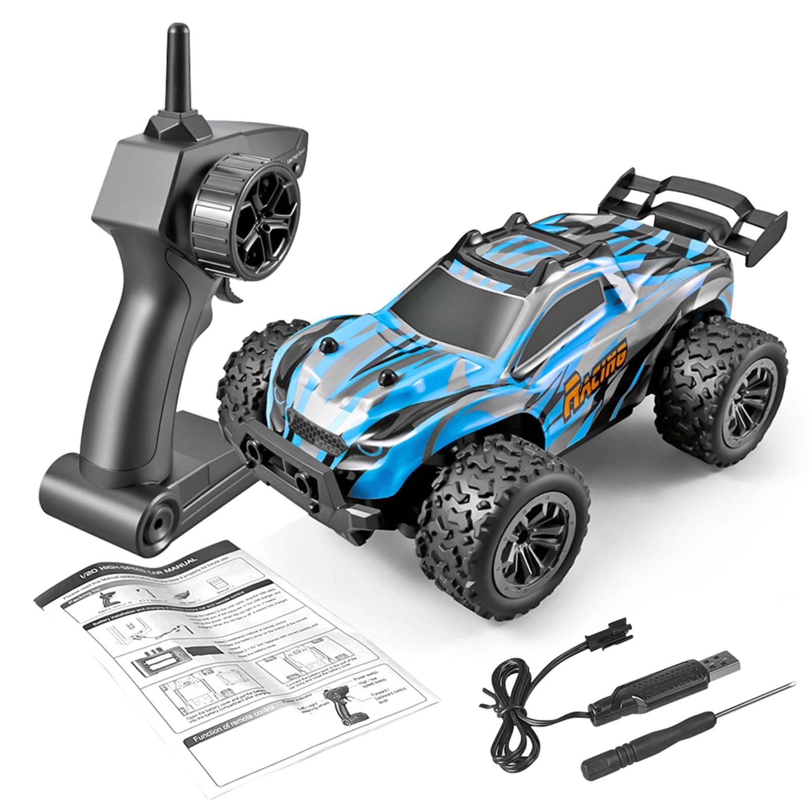 ammoon Remote control car, Off-road 1/20 2wd Car Eryue Car Huiop 1/20 2 ...