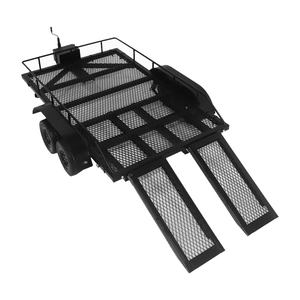 ammoon Trailer Car,Heavy-duty Carrier Metal Carrier Metal Kit Scx10 ...