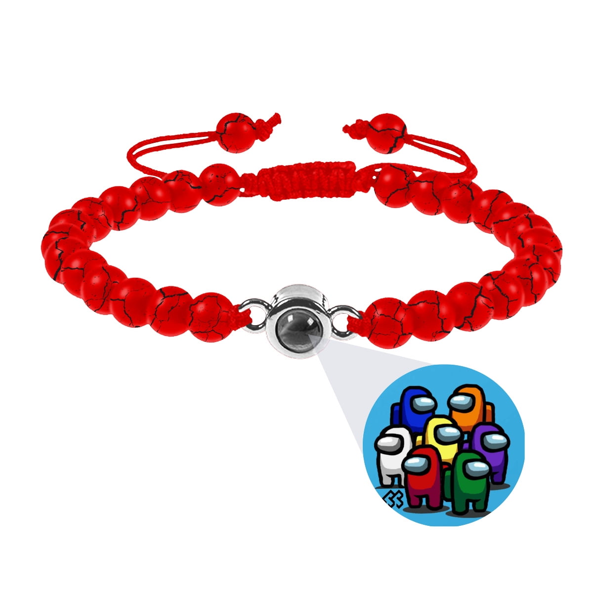 among us Bracelets Titanium Steel Customized Projection Bracelet ...