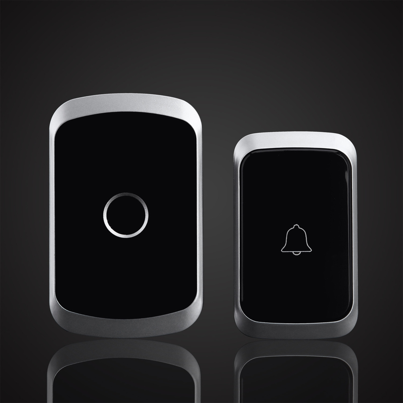 amousa Outdoor Doorbell Wireless Doorbell Outdoor LED Wireless Doorbell ...