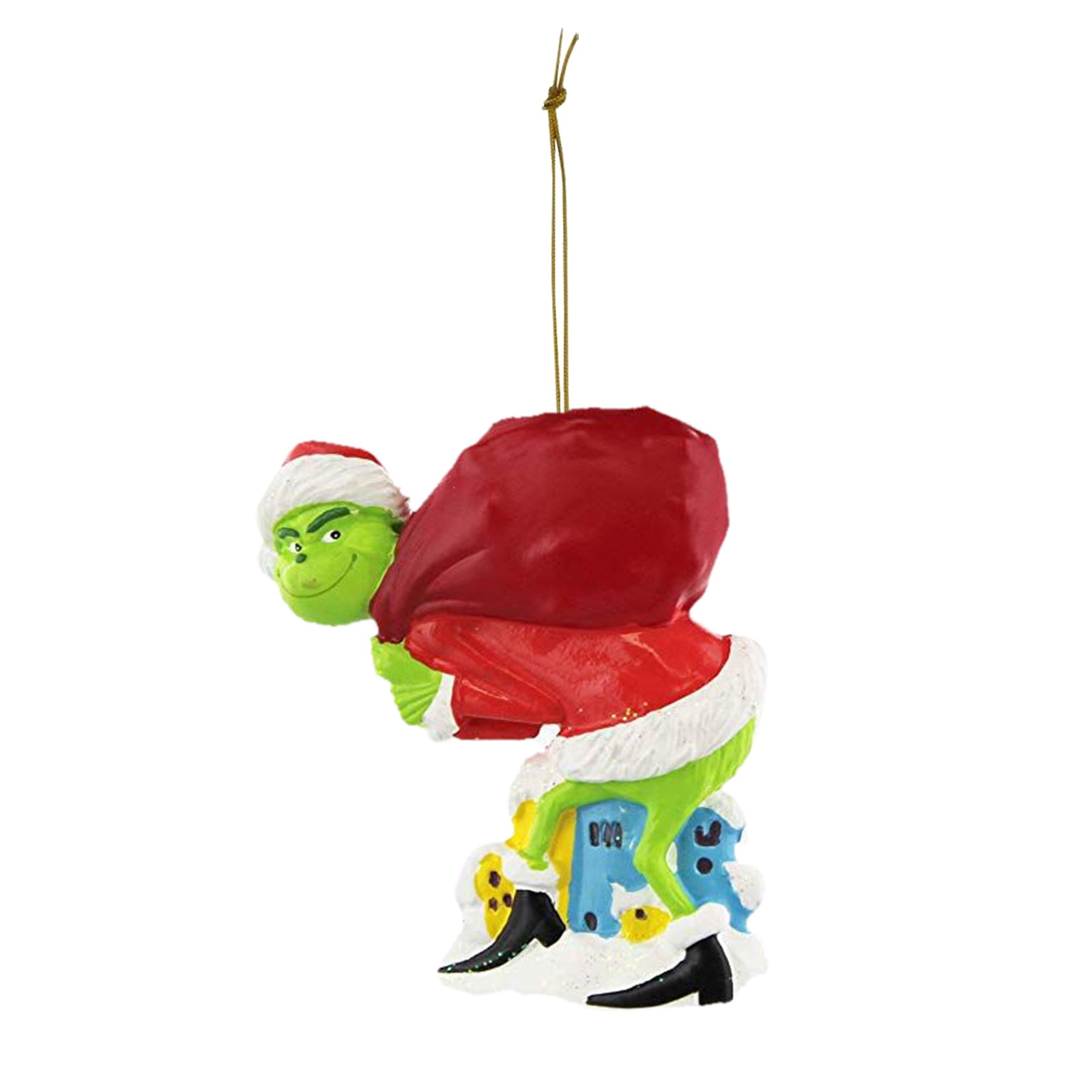 amousa Stole Christmas 2D Acrylic Pendant Christmas Tree Decoration ...