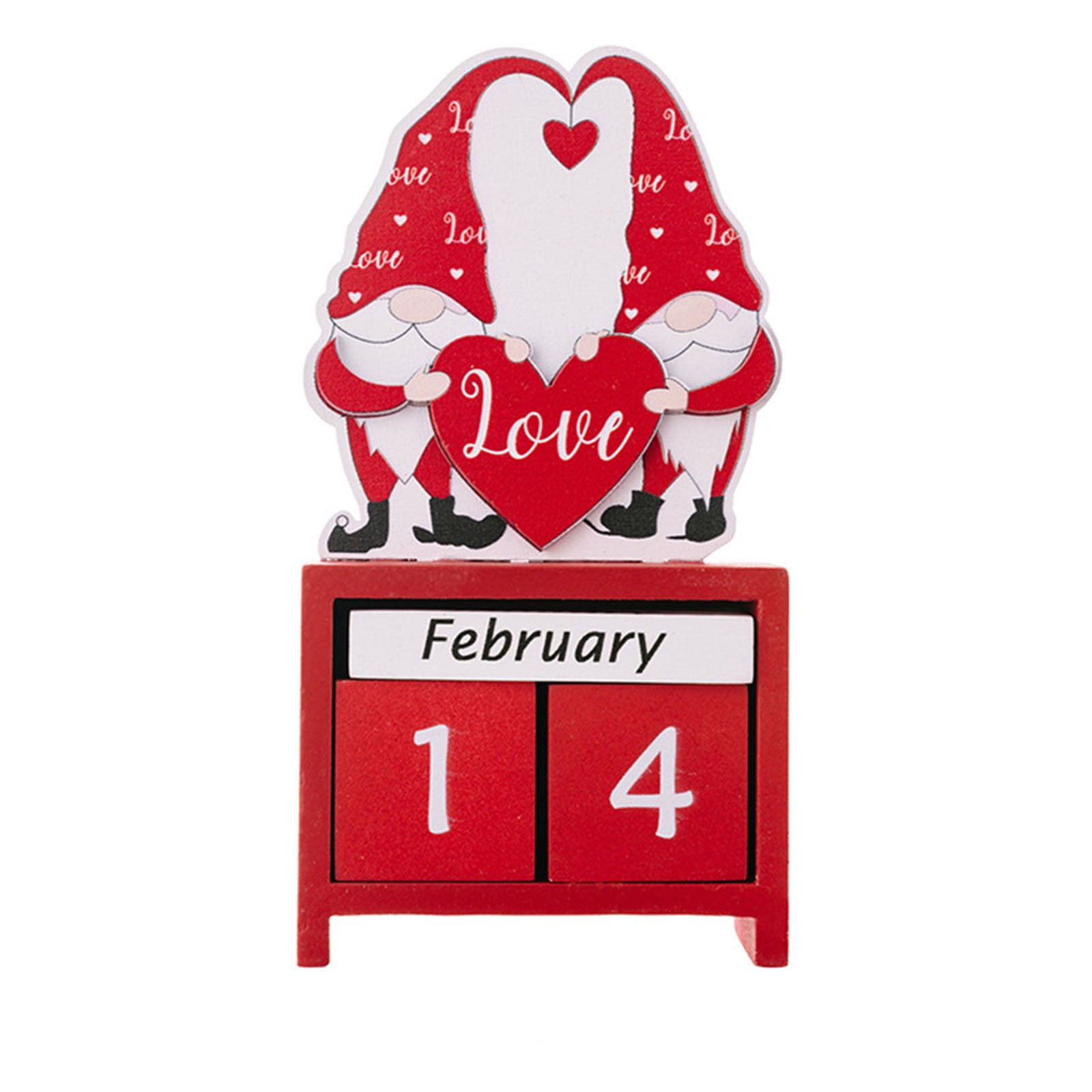 amousa Valentine's Day Calendar Decorations, Valentine's Day Calendar ...