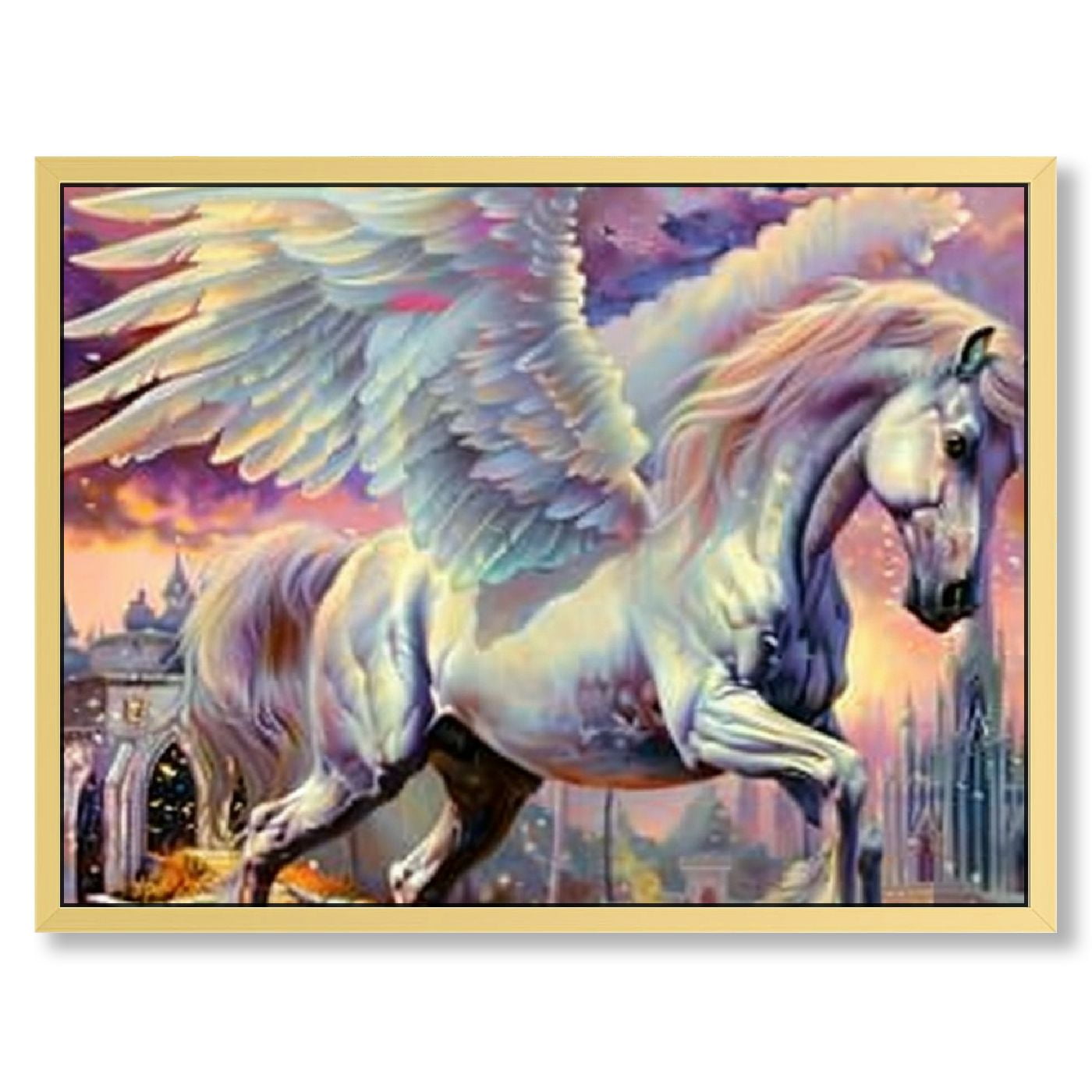 & Girl Fantasy kids room Art Print - Walmart.com