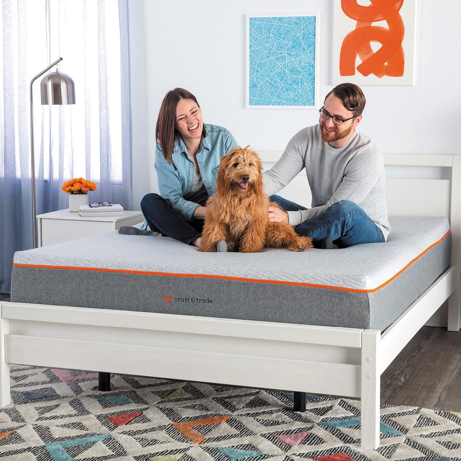 & Trade Memory Foam Mattress 10 Inch CopperGel Cooling CertiPUR-US ...