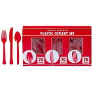 Amscan Brown Plastic Party Supply Sets, (50 Pieces) - Walmart.com