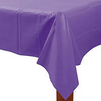 Grape Plastic Tablecover - Walmart.com
