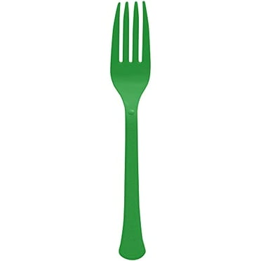 Brown Heavy Weight Forks Pack of 20 - Walmart.com