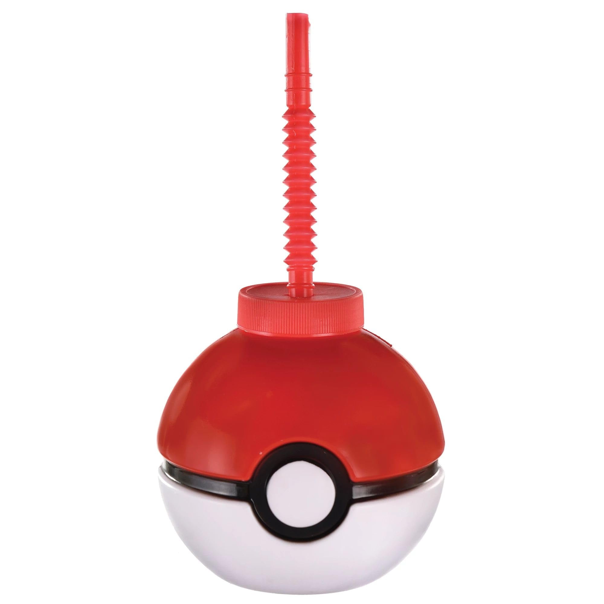 amscan Pokeball Plastic Party Sippy Cup - 8" x 4.5" | Red & White | 1 ...