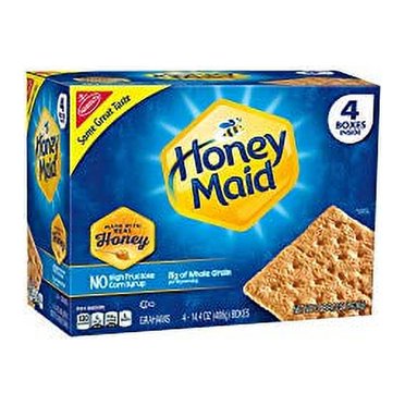Honey Maid Prepackaged Original Honey Graham Crackers, 14.4 oz, 4 Count ...