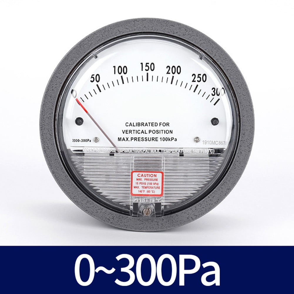 analog manometer for measuring positive negative or differential ...