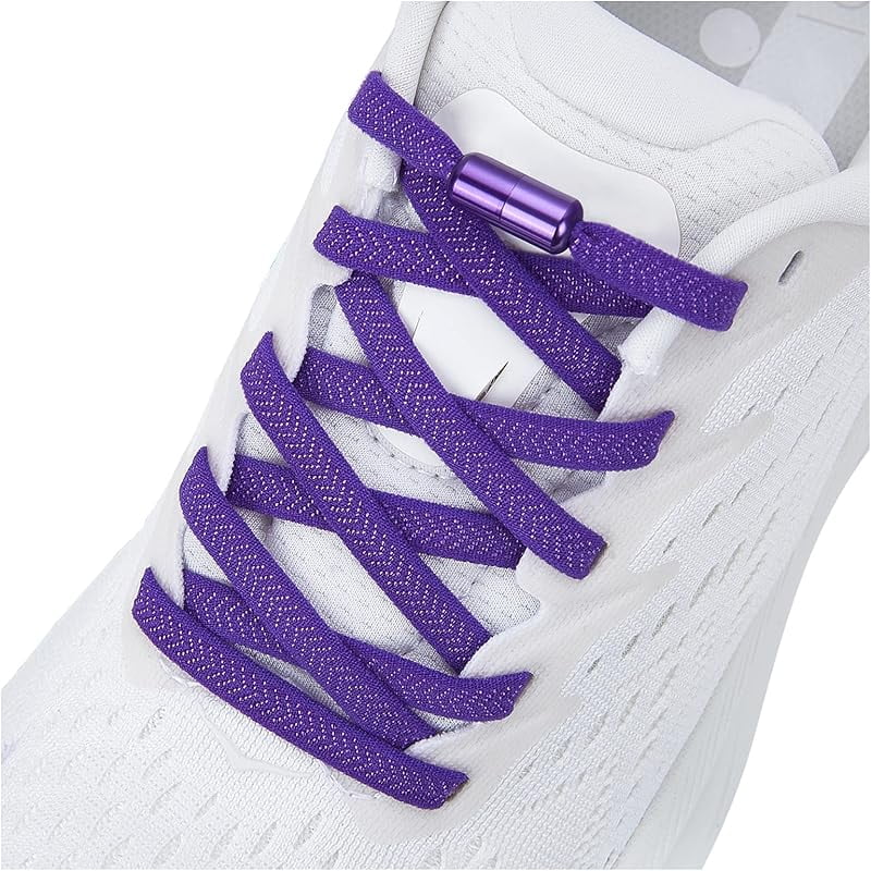 anan520 Elastic Shoe Laces - Elastic No Tie Shoelaces for Adults & Kids ...