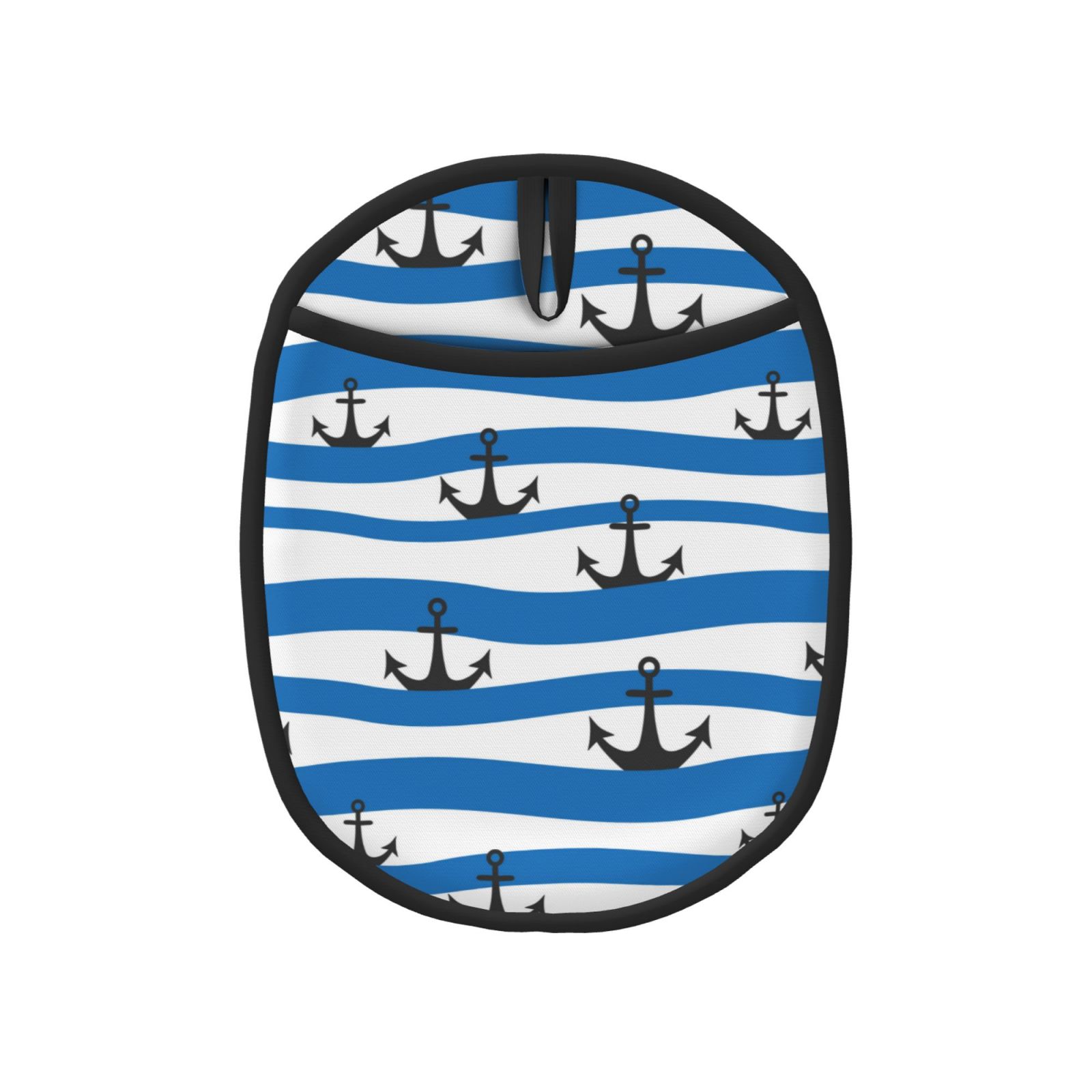 anchors blue white stripe cute Pot Holders for Kitchen - Heat Resistant ...