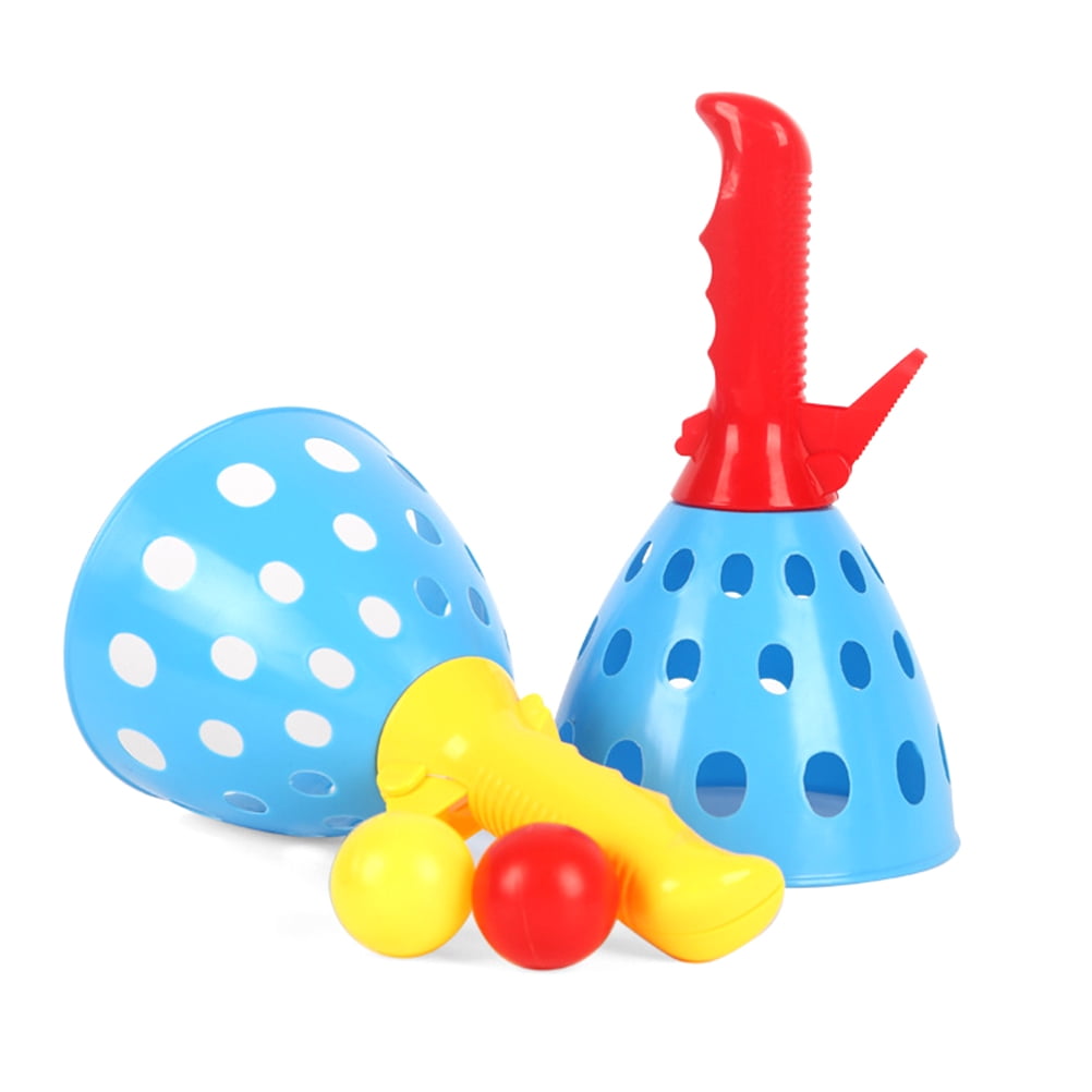 and Catch Game Bounce Ball Toy Outdoor Activities Tennis Spring Ball ...