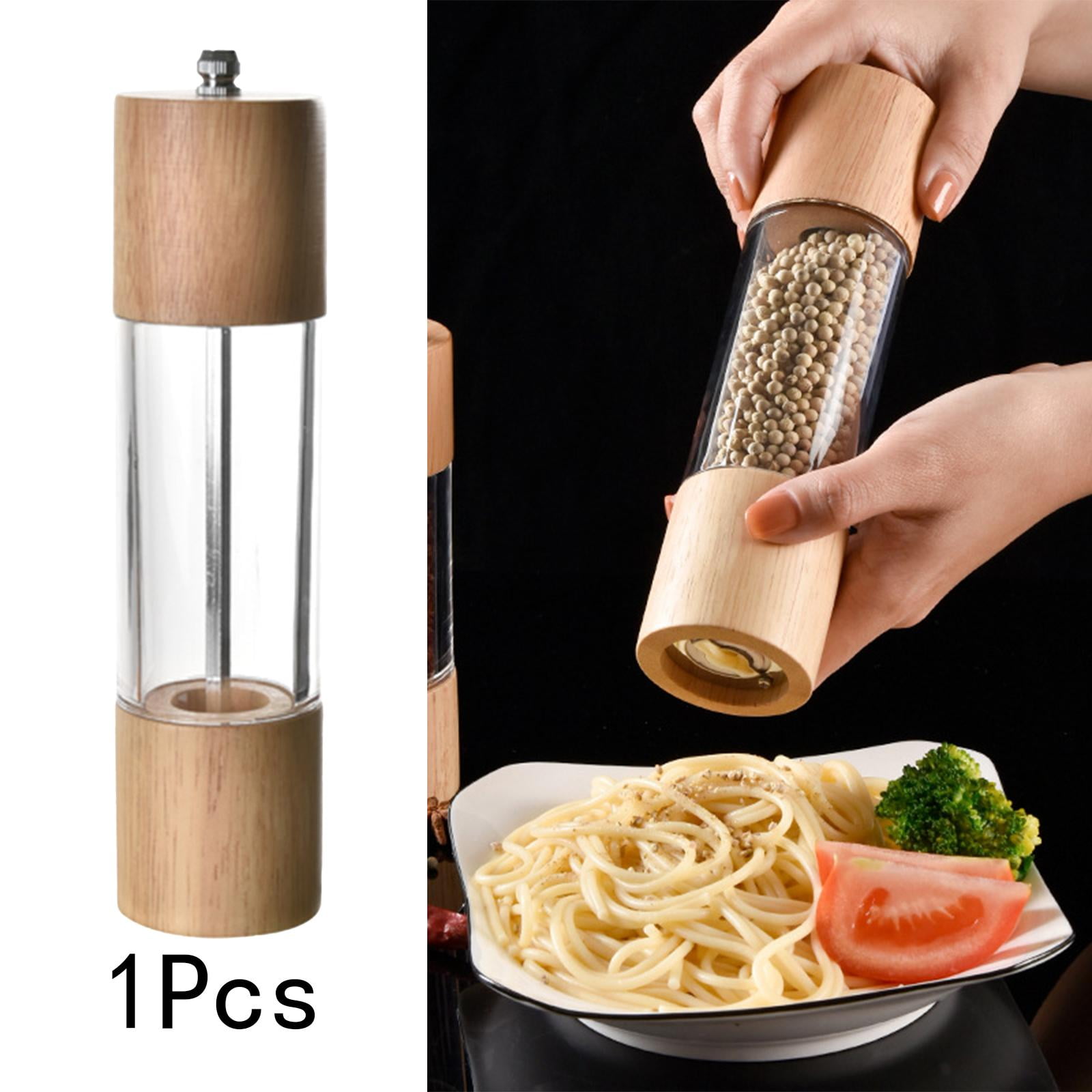 and Clear Bottle for Kitchen Barbecue with Adjustable Coarseness ...