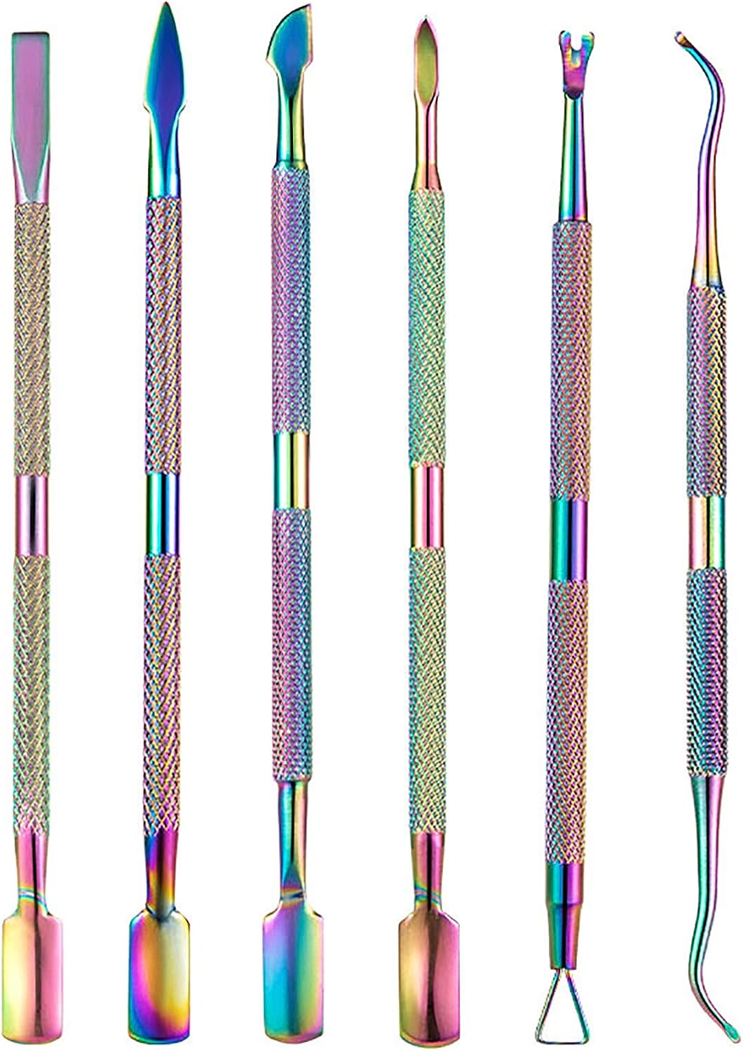 and Cutter Set Double Ended Stainless Steel Scraper Set 6 Pack ...