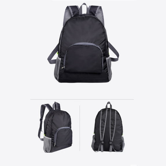 and Foldable Backpack Student Backpack Fluorescent Color Minimalism(A ...